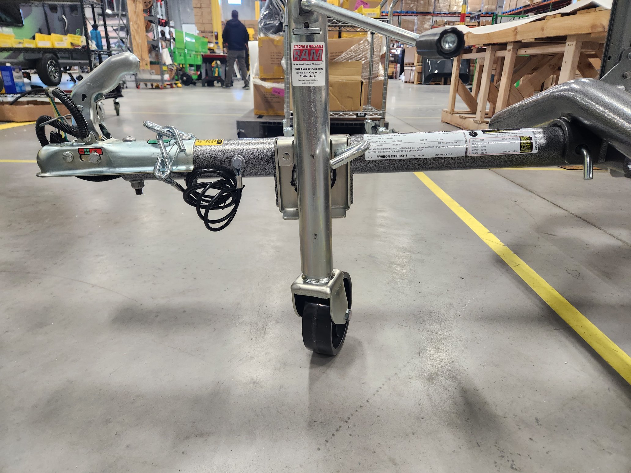 How do I replace a Go axle?