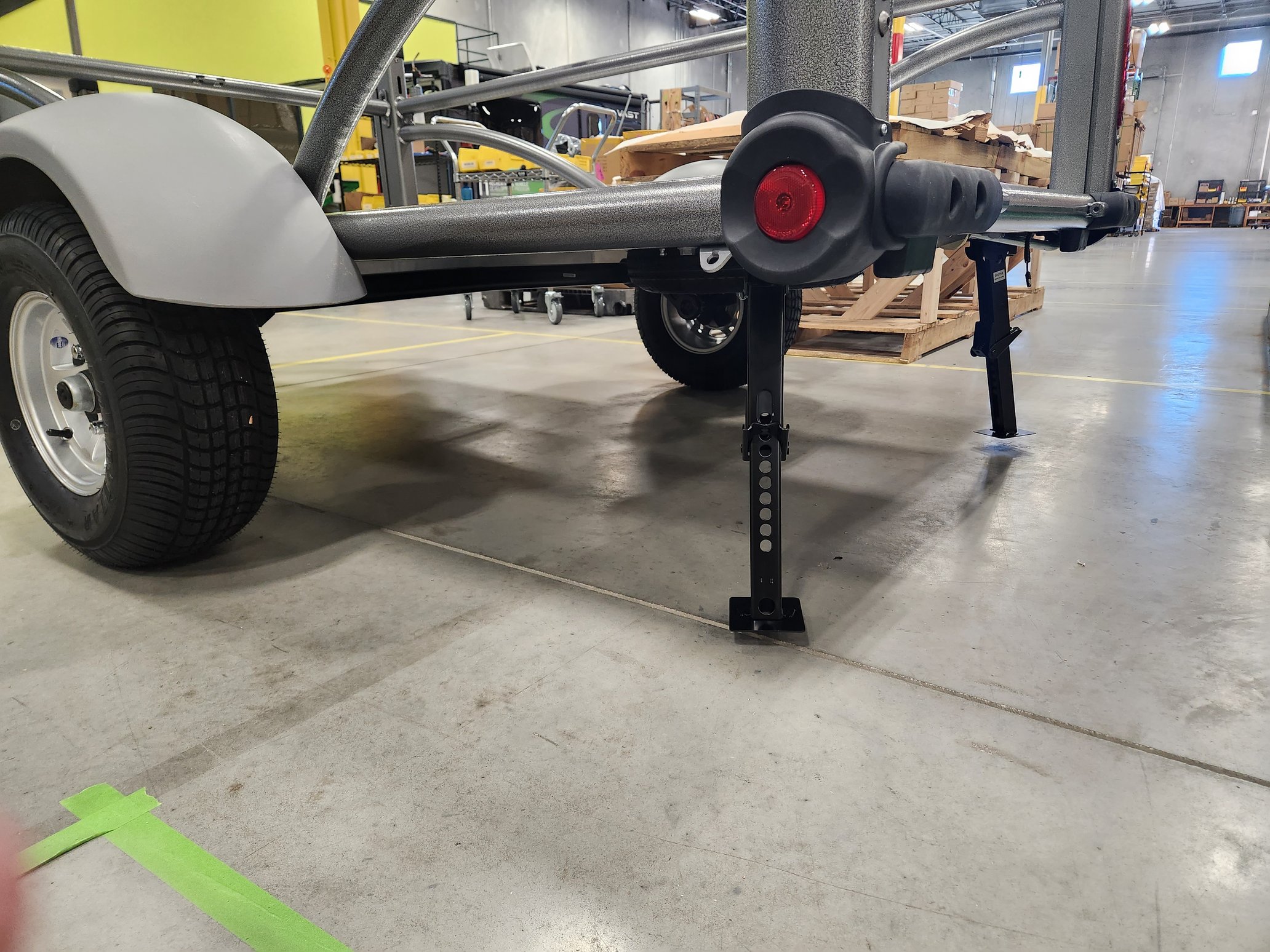 How do I replace a Go axle?